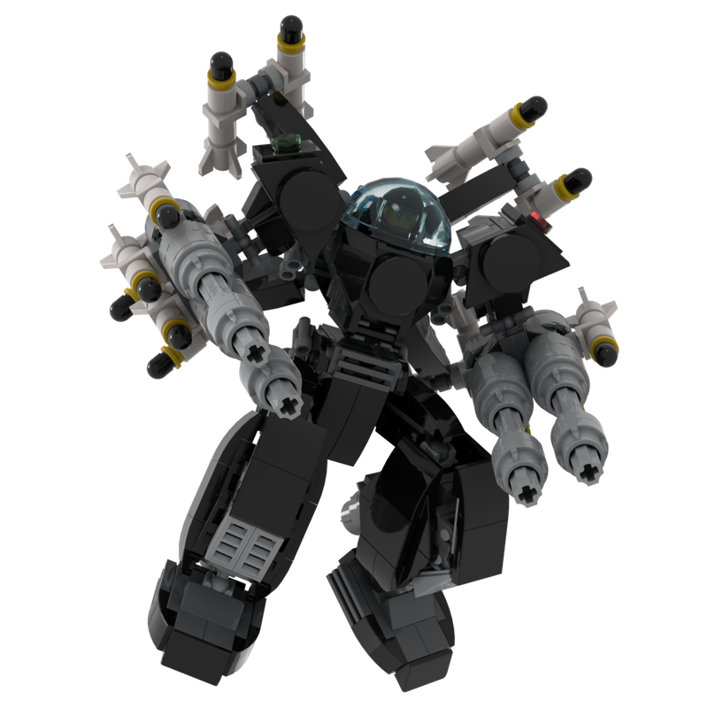 LEGO MOC Modular Power Suit (MPS-1) by VoltAmpere | Rebrickable - Build ...
