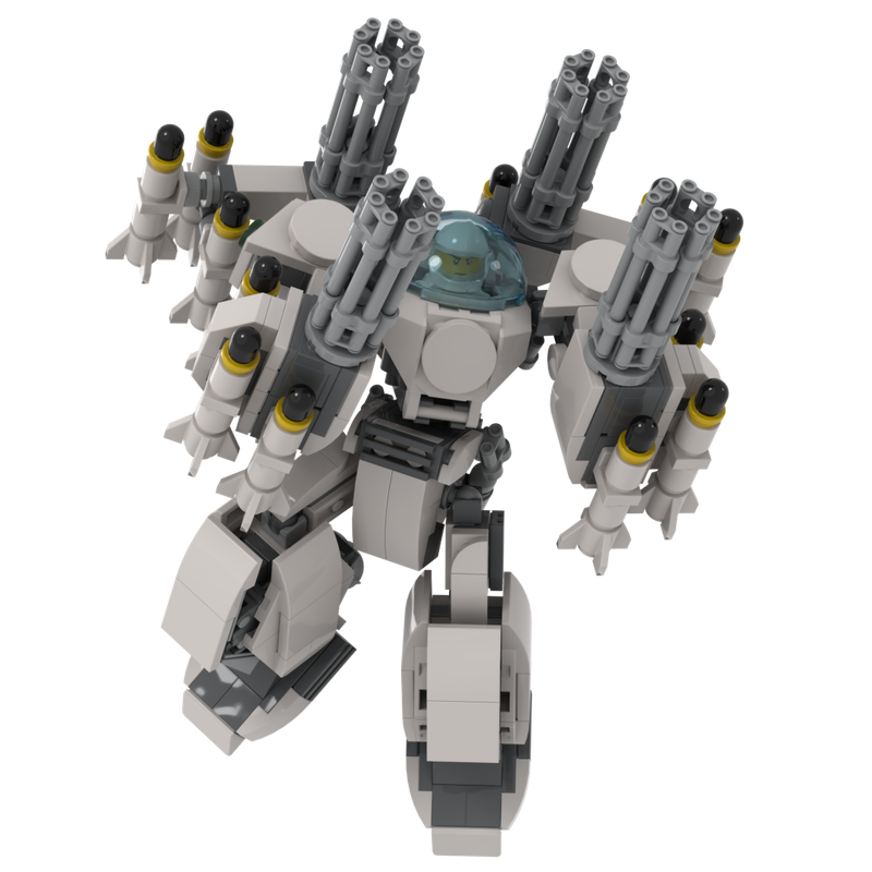 LEGO MOC Modular Power Suit (MPS-1) by VoltAmpere | Rebrickable - Build ...
