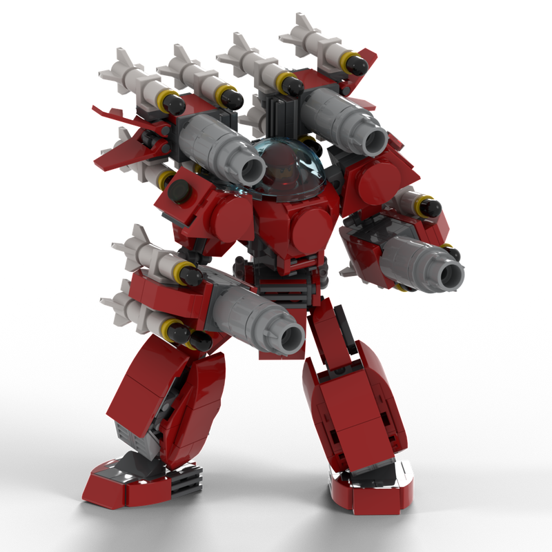 LEGO MOC Modular Power Suit (MPS-1) by VoltAmpere | Rebrickable - Build ...
