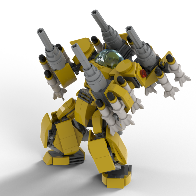 LEGO MOC Modular Power Suit (MPS-1) by VoltAmpere | Rebrickable - Build ...