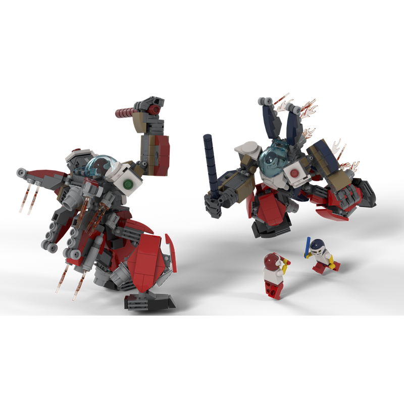 LEGO MOC Modular Power Suit (MPS-1) by VoltAmpere | Rebrickable - Build ...
