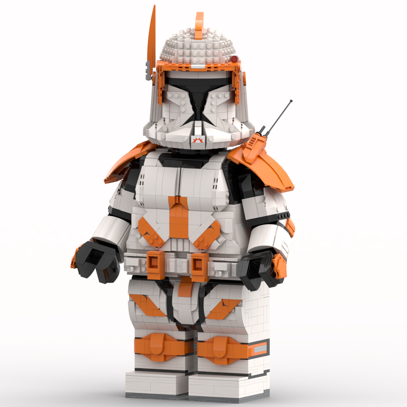 LEGO MOC Commander Cody Phase 1 Megafigure (fits official helmet) by ...