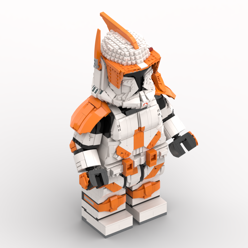 LEGO MOC Commander Cody Phase 1 Megafigure (fits official helmet) by ...