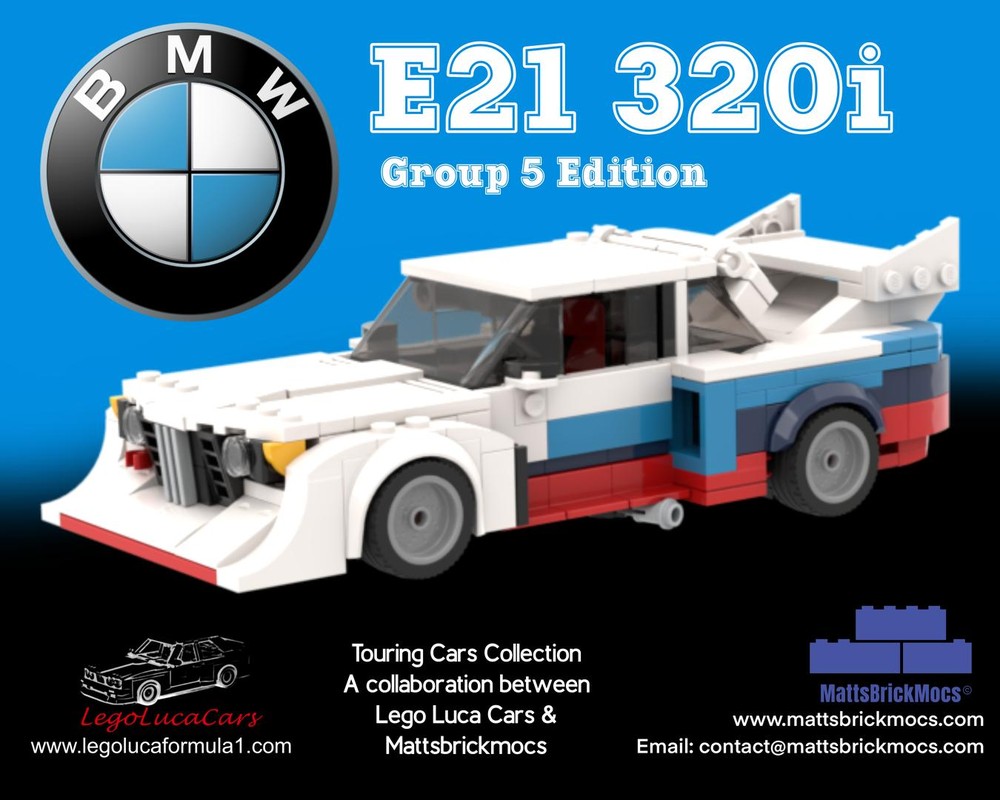 LEGO MOC BMW E21 380i Group 5 Race Car by Mattsbrickmocs | Rebrickable ...