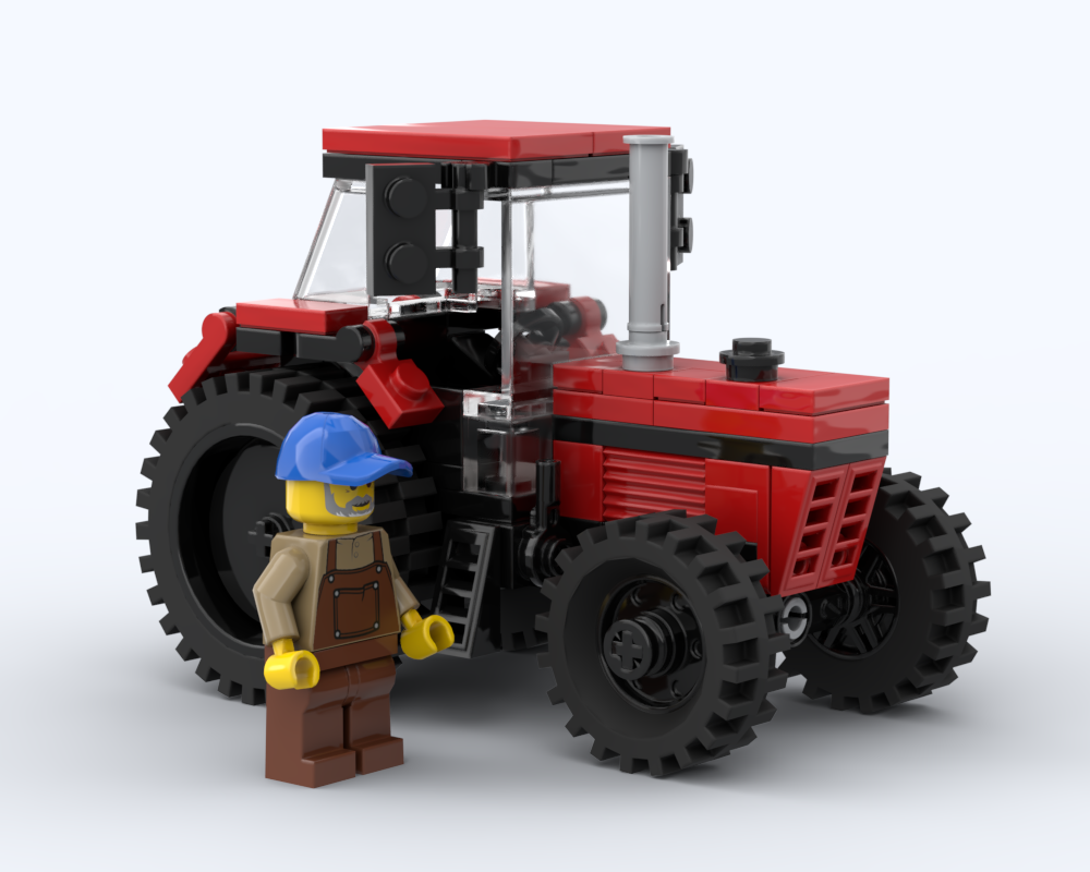 Lego Moc Case Ih 1455 Xl By Brickscheme Rebrickable Build With Lego