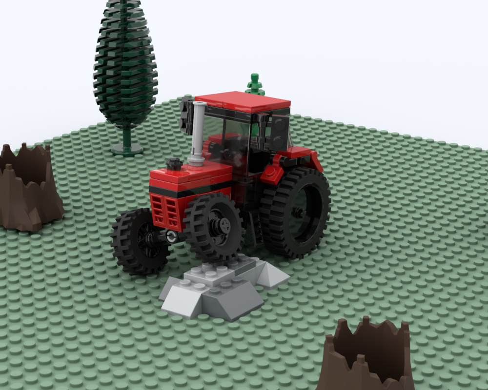 Lego Moc Case Ih 1455 Xl By Brickscheme Rebrickable Build With Lego
