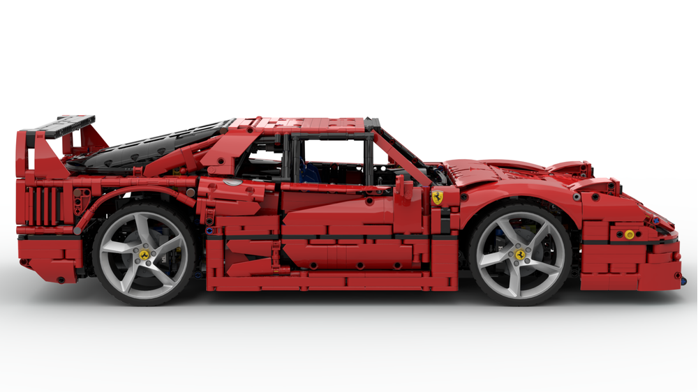 LEGO MOC 42143 Ferrari F40 - 1:8 - alternate build by timtimgo ...