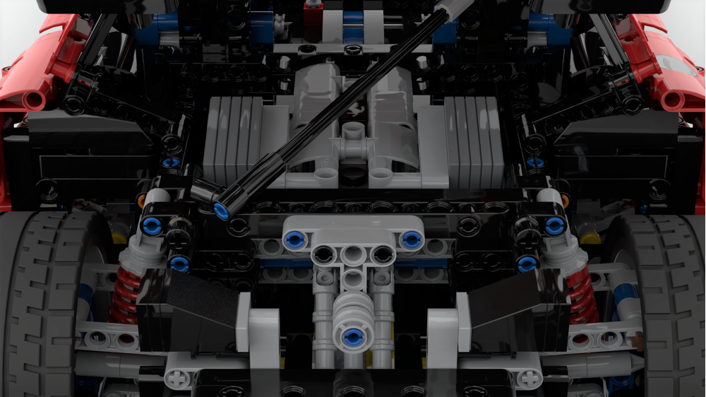 LEGO MOC 42143 Ferrari F40 - 1:8 - alternate build by timtimgo ...