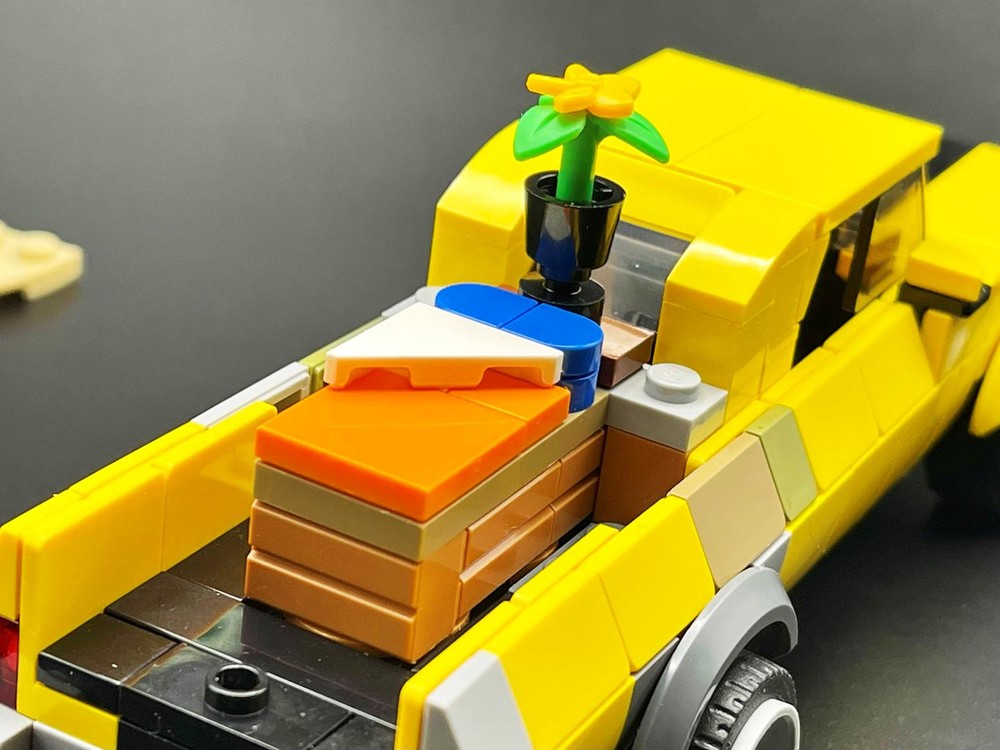 Lego Moc Florida Mans El Camino And Overhead Camper By Ibrickeditup