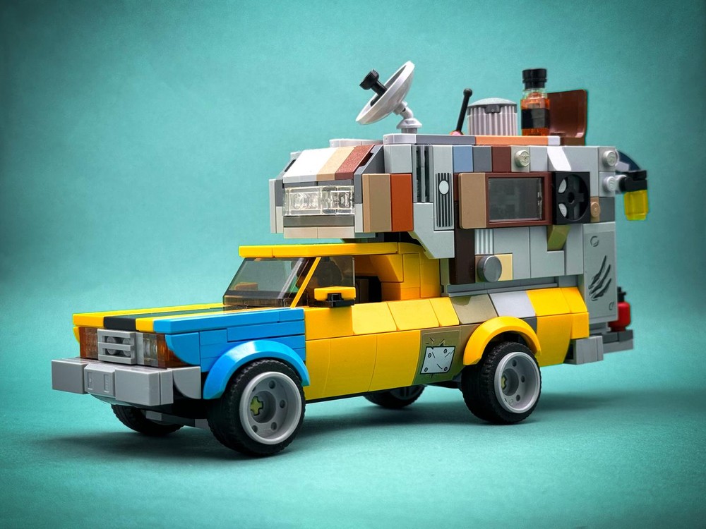 LEGO MOC Florida Man's El Camino & Overhead Camper by IBrickedItUp ...