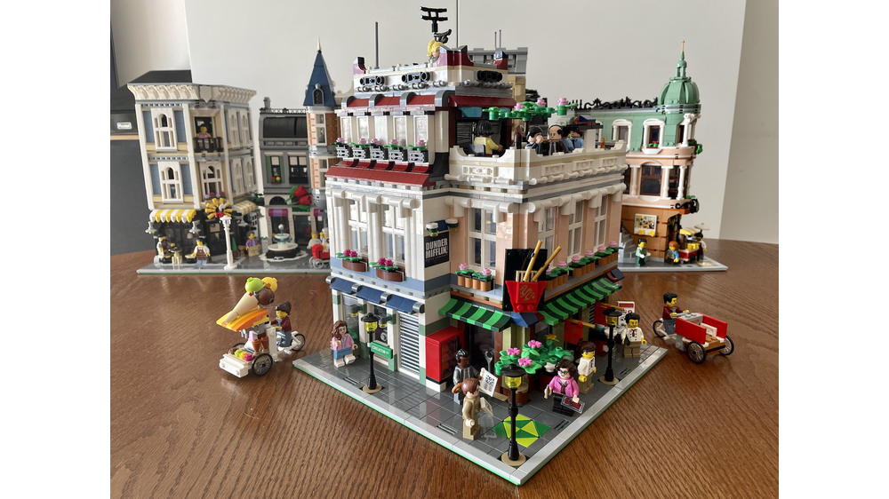 LEGO MOC The Chinatown Office by mgBricks | Rebrickable - Build with LEGO
