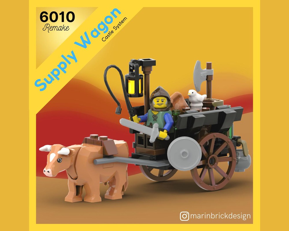 LEGO MOC 6010 - Supply Wagon Remake - LEGO CASTLE MOC by ...