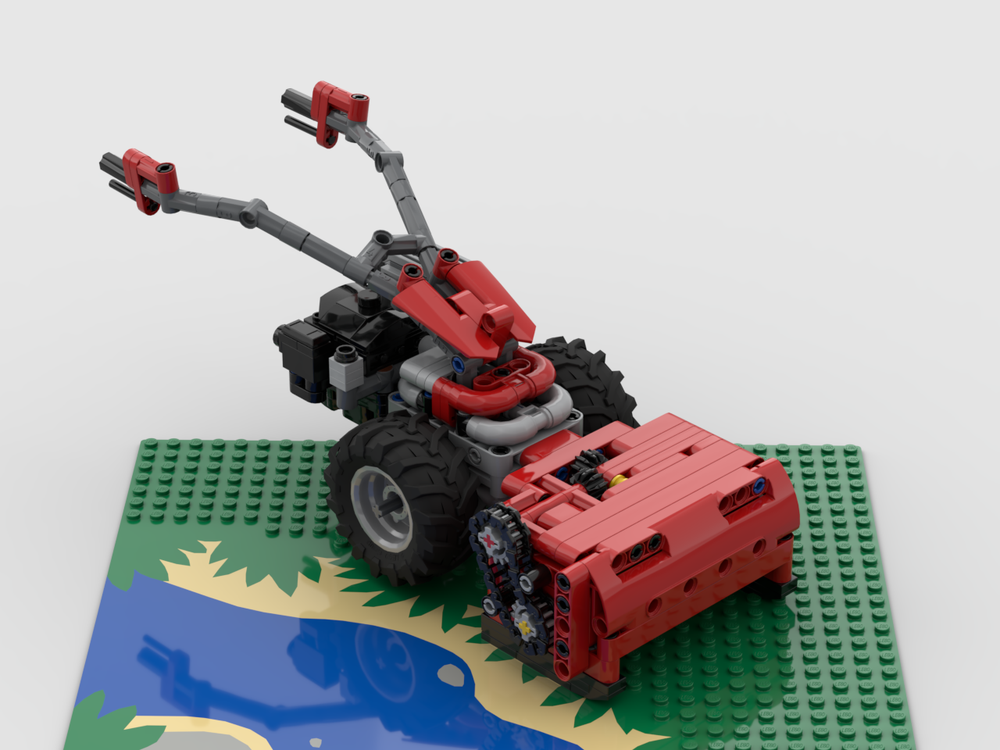 LEGO MOC Flail Mower for Single-Axle Tractor by Larsagri | Rebrickable ...