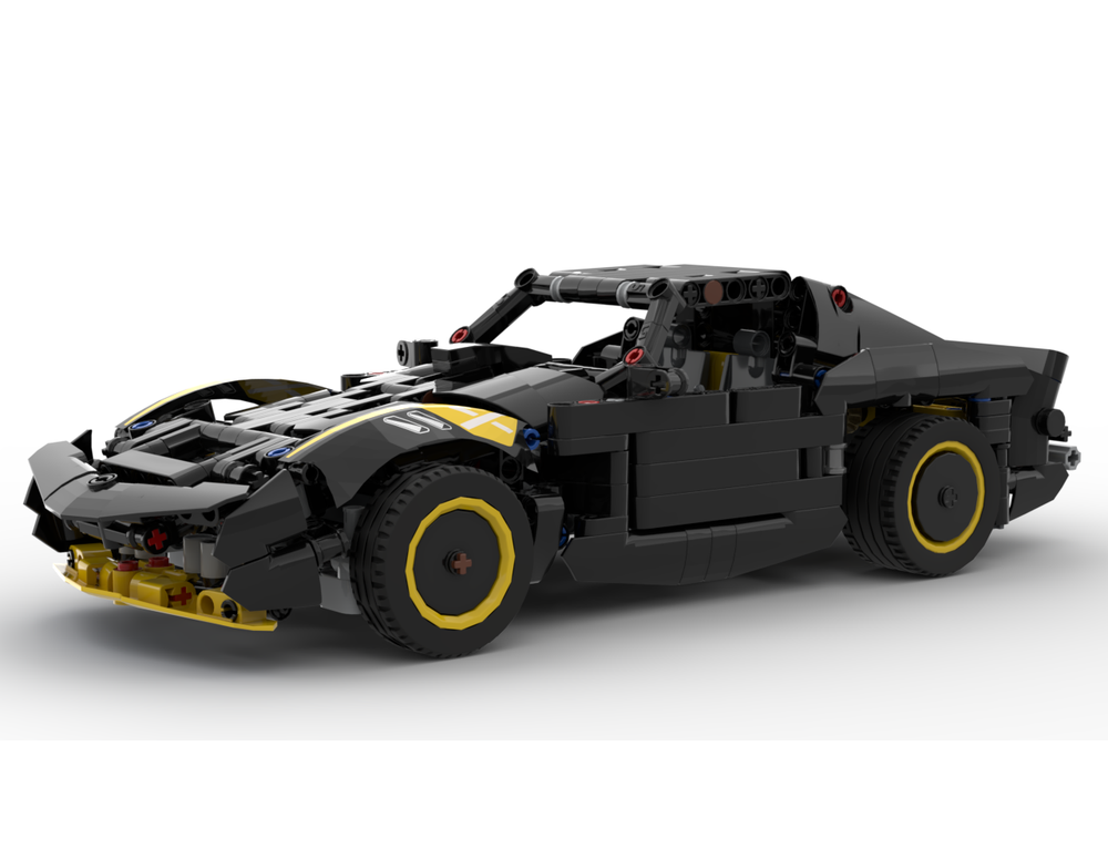 LEGO MOC 42151 Corvette C3 by ale0794 | Rebrickable - Build with LEGO