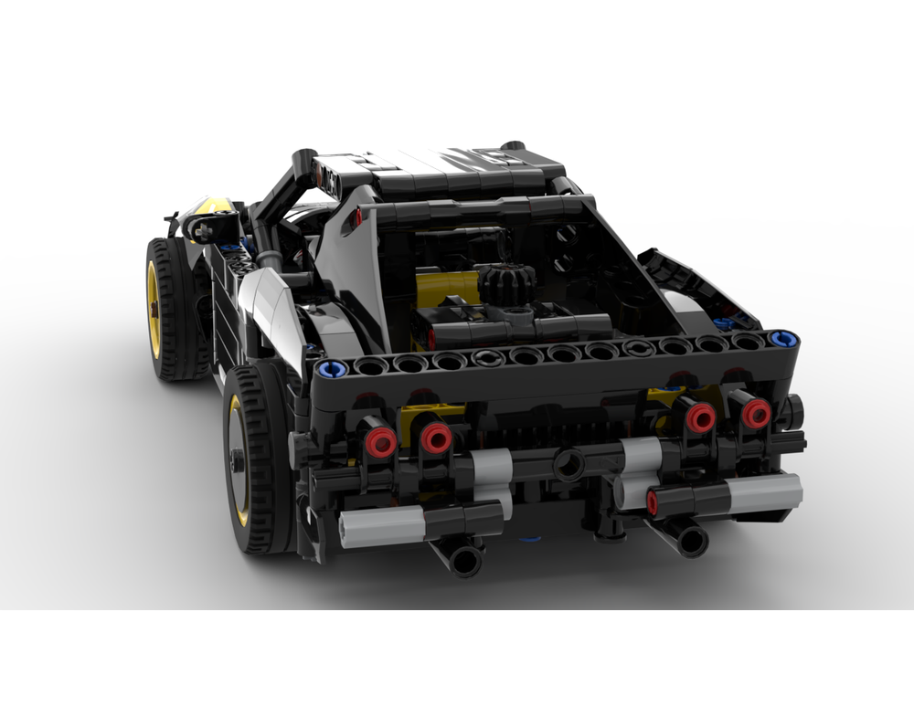 LEGO MOC 42151 Corvette C3 by ale0794 | Rebrickable - Build with LEGO