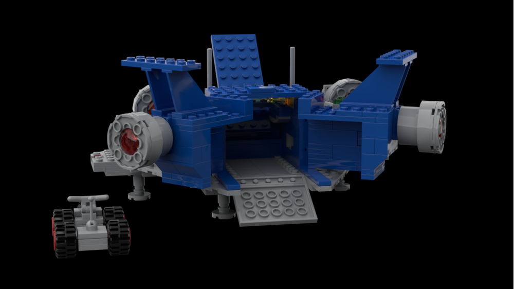 Lego Moc Classic Space Reimagined Galaxy Explorer Ll928 By Watsonlego
