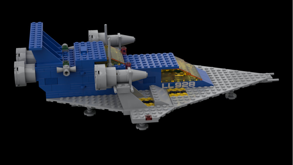Lego Moc Classic Space Reimagined Galaxy Explorer Ll928 By Watsonlego