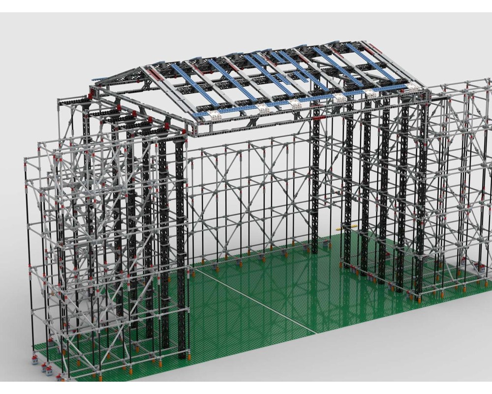 LEGO MOC Concert Stage Pink Floyd 1988 by Lelieb | Rebrickable - Build ...