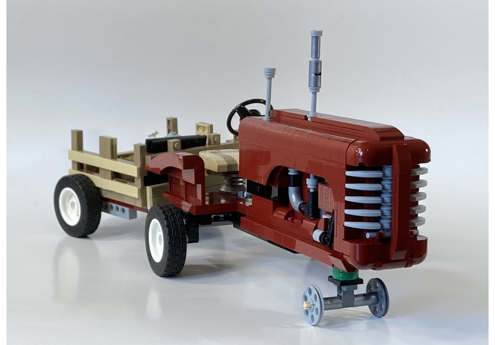 LEGO MOC 10290 Pickup Tractor by BAM Mocs | Rebrickable - Build with LEGO
