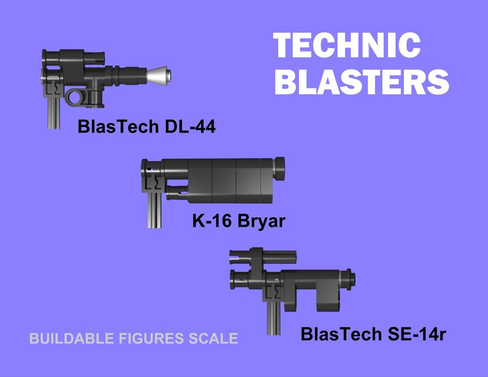 LEGO MOC Technic Blasters by KennoMonkey | Rebrickable - Build with LEGO