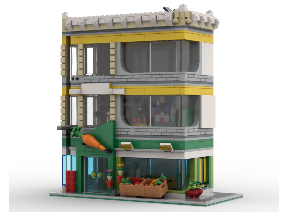 LEGO MOC-140478 Grocery Ground Floor - Compatible with Heartlake ...