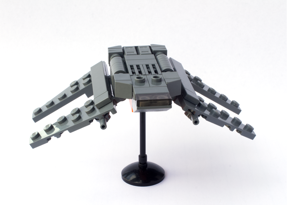 LEGO MOC Zeta-class Heavy Cargo Shuttle Micro Scale by andii ...
