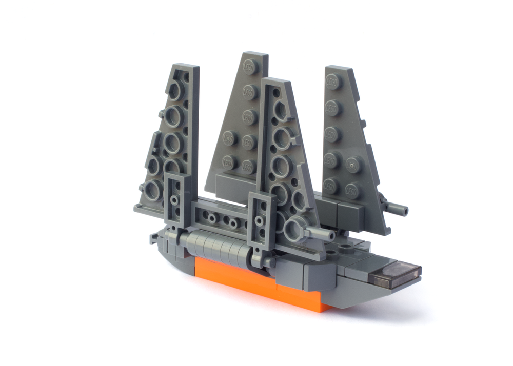 LEGO MOC Zeta-class Heavy Cargo Shuttle Micro Scale by andii ...