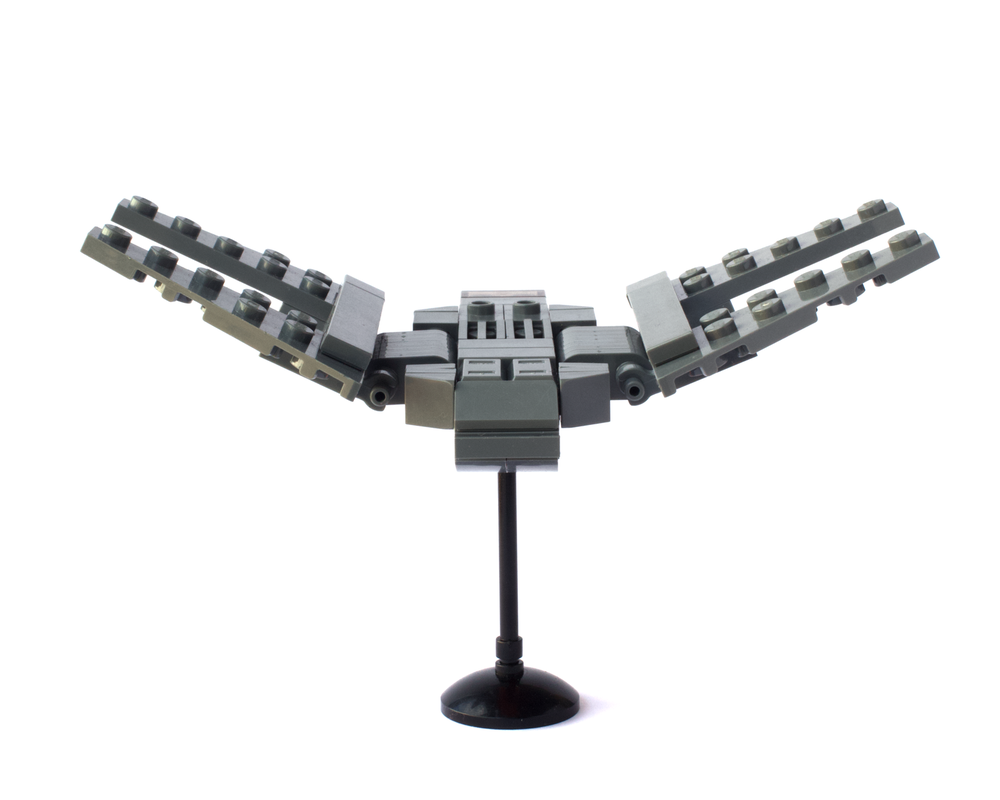 Lego Moc Zeta Class Heavy Cargo Shuttle Micro Scale By Andii