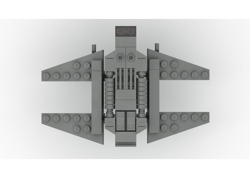 LEGO MOC Zeta-class Heavy Cargo Shuttle Micro Scale by andii ...