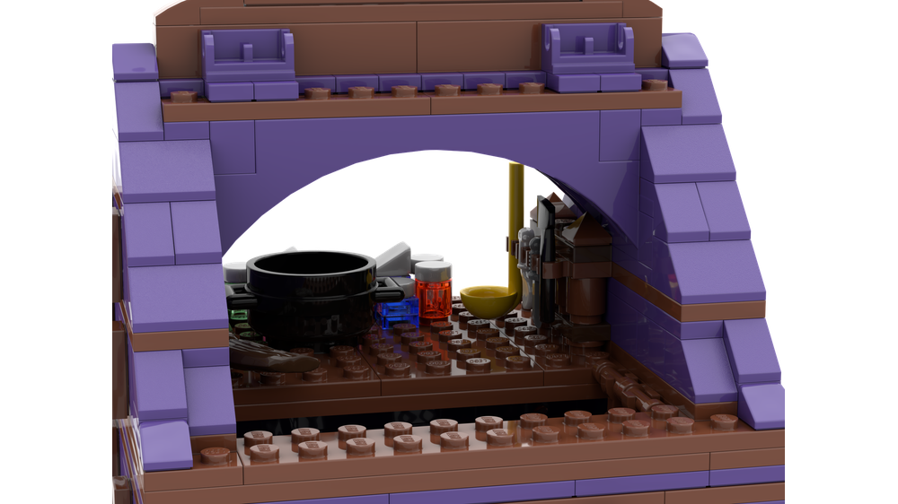 LEGO MOC Medieval Potion Shop by longjuansilver | Rebrickable - Build ...