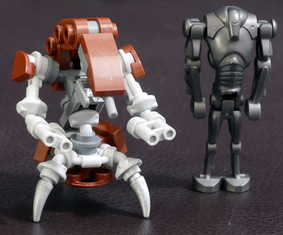 LEGO MOC Droideka Minifig by Sylyphics | Rebrickable - Build with LEGO