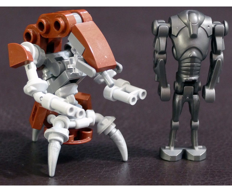 LEGO MOC Droideka Minifig by Sylyphics | Rebrickable - Build with LEGO