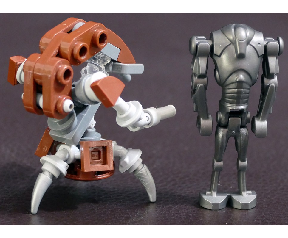LEGO MOC Droideka Minifig by Sylyphics | Rebrickable - Build with LEGO