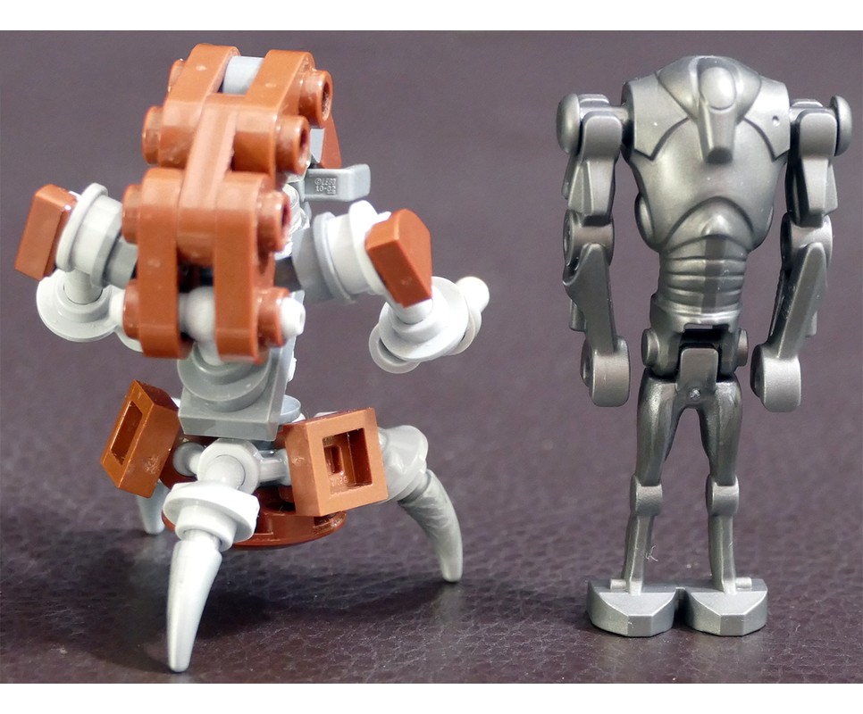 LEGO MOC Droideka Minifig by Sylyphics | Rebrickable - Build with LEGO