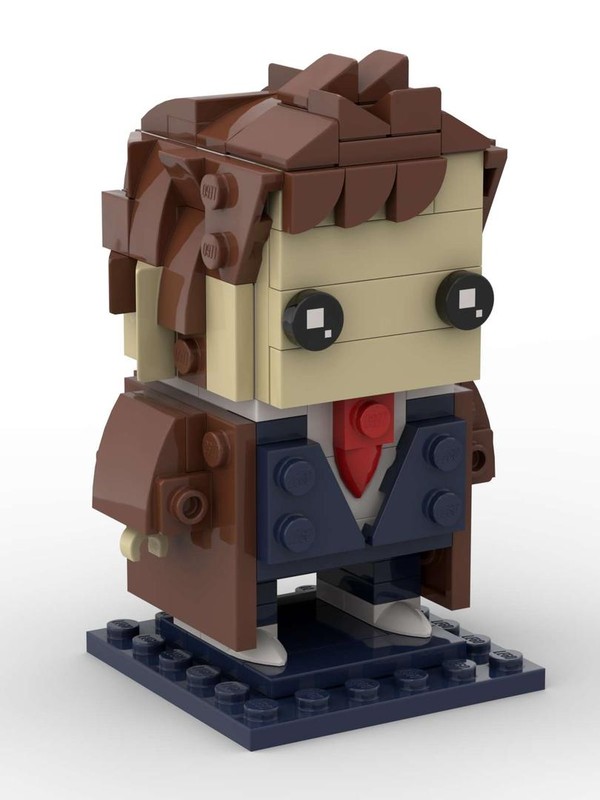 LEGO MOC Doctor Who: David Tennant by Andreas_Eldh | Rebrickable ...