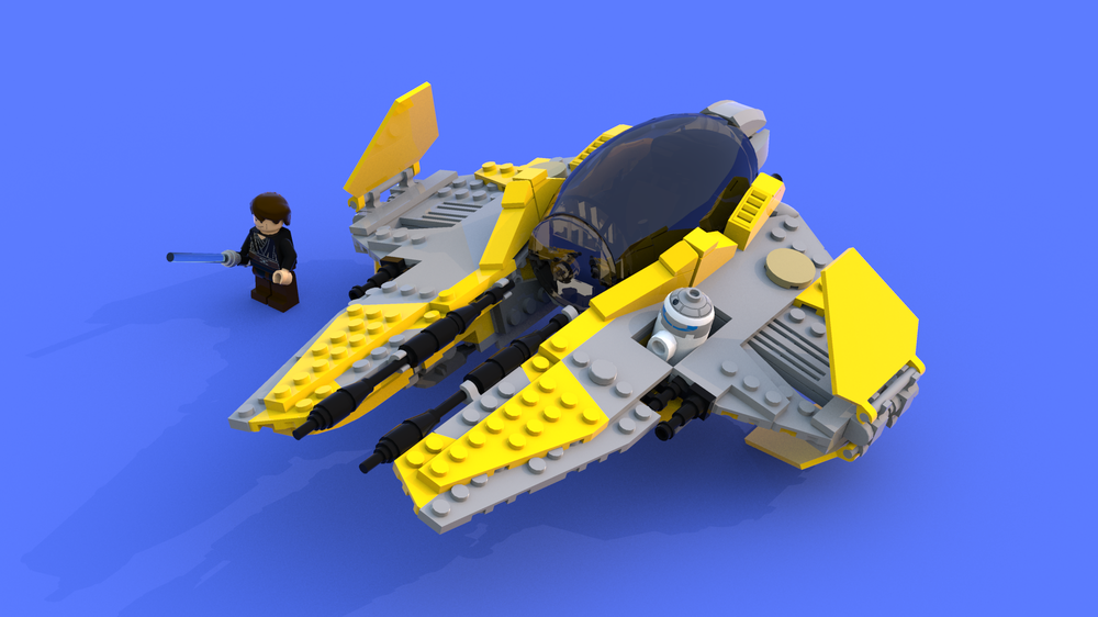LEGO MOC K8601 - Anakin's Interceptor Eta2 by kevin8 | Rebrickable ...