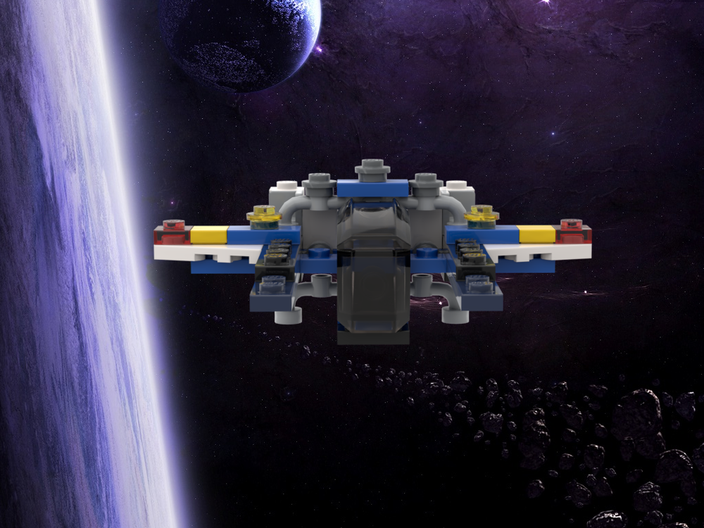 LEGO MOC 5864 - The "Comissar" overseer spaceship by JusTiCe8 ...
