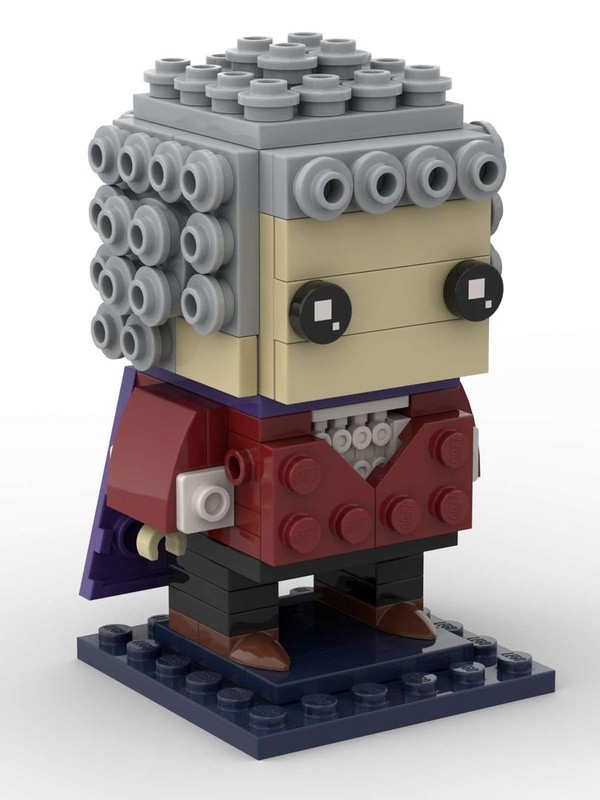 LEGO MOC Doctor Who: Jon Pertwee by Andreas_Eldh | Rebrickable - Build ...