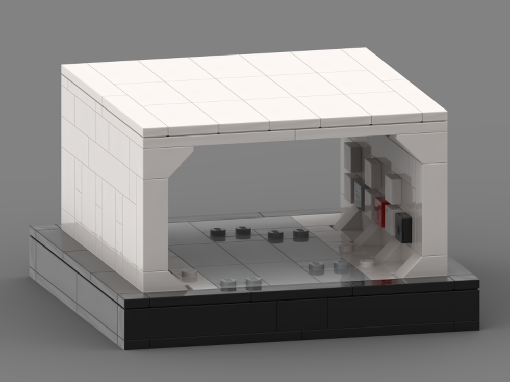 LEGO MOC Tantive IV Hallway by BrickKnat | Rebrickable - Build with LEGO