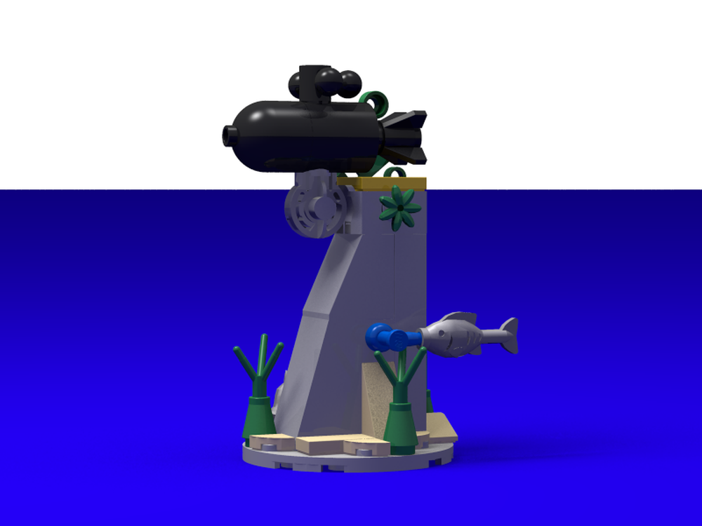 Lego Moc Nanosubmarine By Legoori Rebrickable Build With Lego