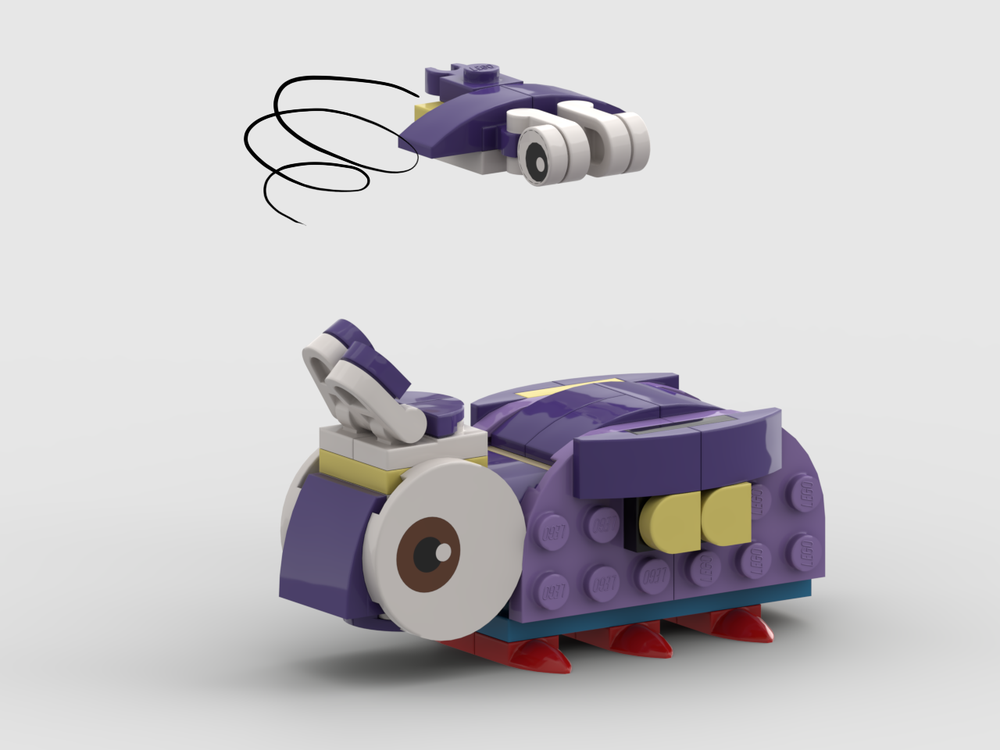 LEGO MOC Ladybug and the bee by P4tp4t | Rebrickable - Build with LEGO