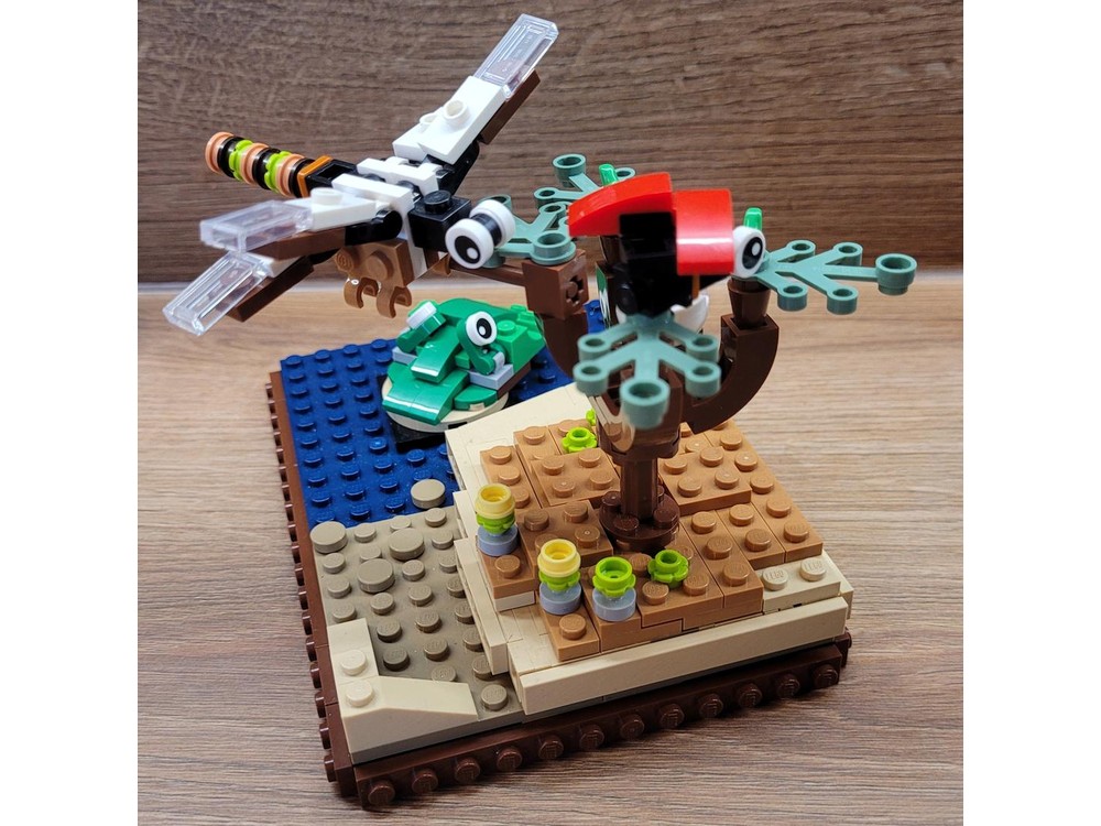 Lego Moc Pondside Idyll 31143 Alternate Build By Macharius
