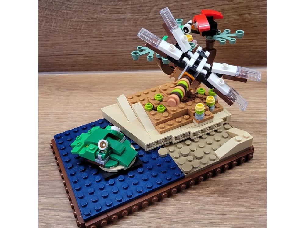 Lego Moc Pondside Idyll 31143 Alternate Build By Macharius