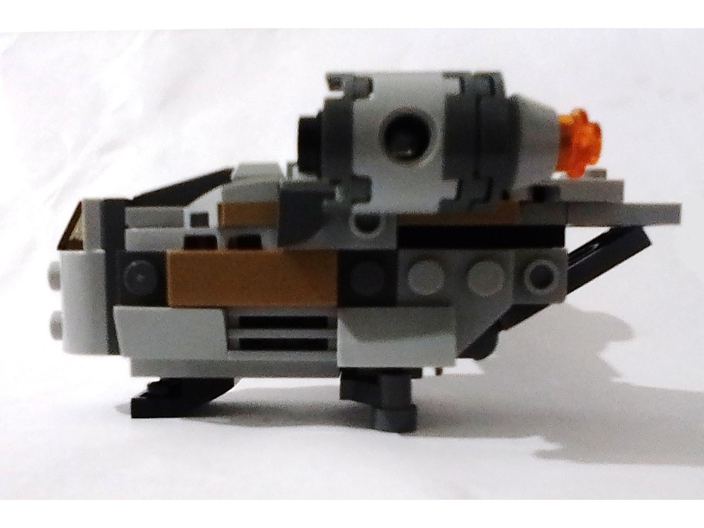 LEGO MOC Micro Scale Razor Crest by hglegobr1 | Rebrickable - Build ...