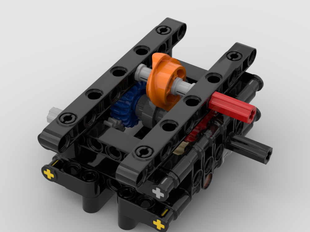 LEGO MOC-140560 Hi-Lo selector by thatbrickguy | Rebrickable - Build ...