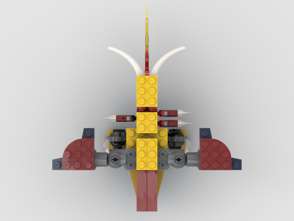 Lego Moc Two Headed Golden Back By Leolego Rebrickable Build With Lego