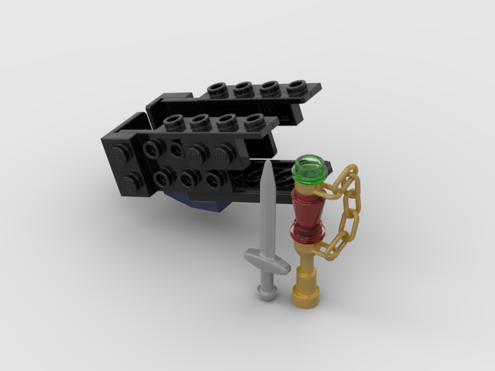 Lego Moc Two Headed Golden Back By Leolego Rebrickable Build With Lego