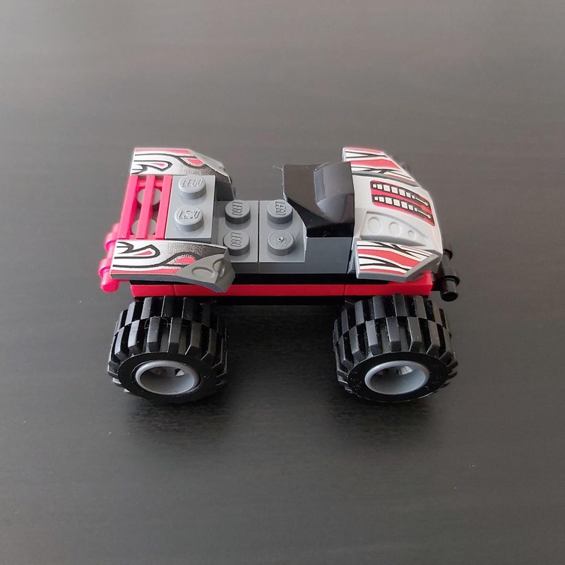 LEGO MOC ATV Monster Crusher by LegoBuilder98 | Rebrickable - Build ...