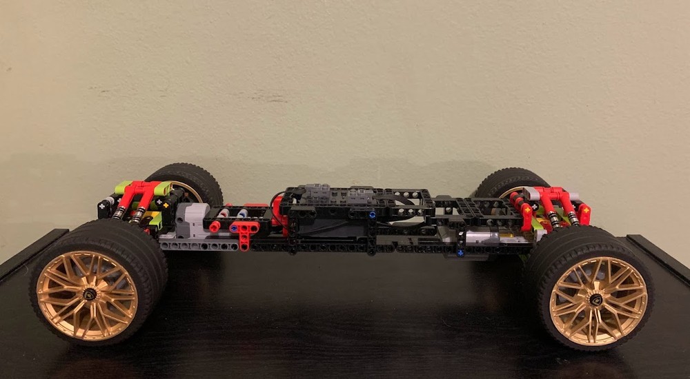 LEGO MOC RWD RC Race Car Chassis V1 by Definitelyapianoplayer ...