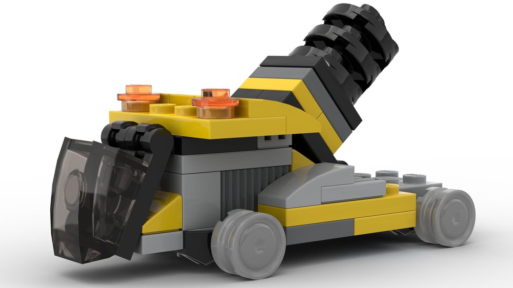 LEGO MOC 31014 Cement Truck by Dujk | Rebrickable - Build with LEGO